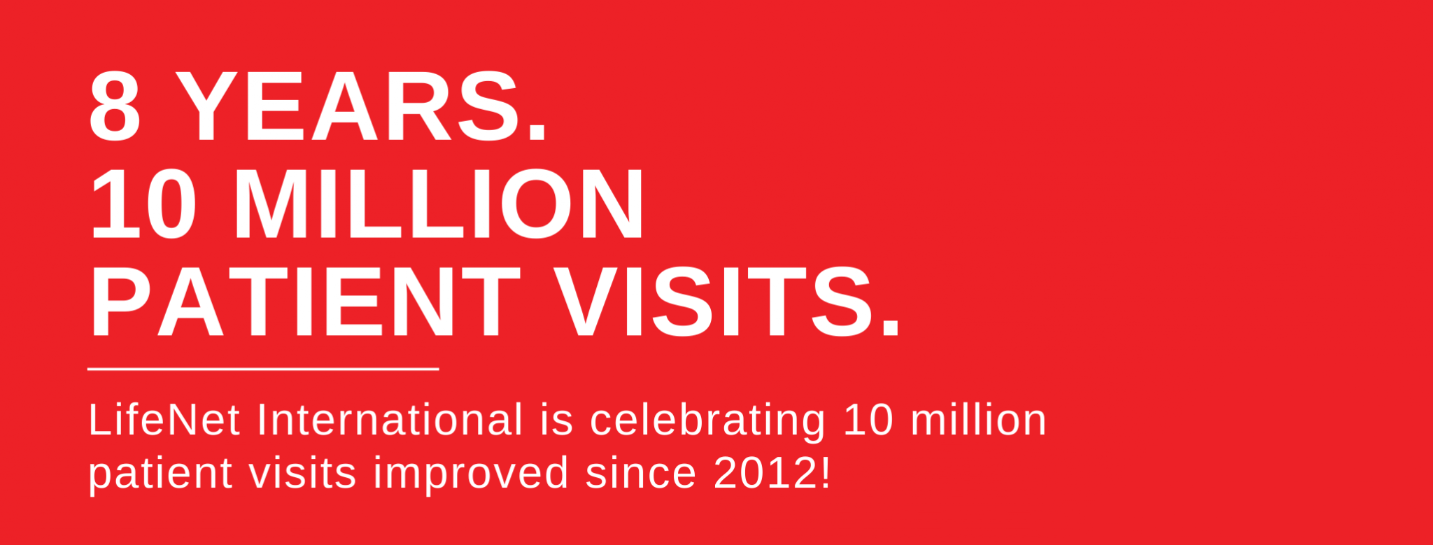 LifeNet Reaches 10 Million Patient Visits Improved Since 2012 - LIFENET